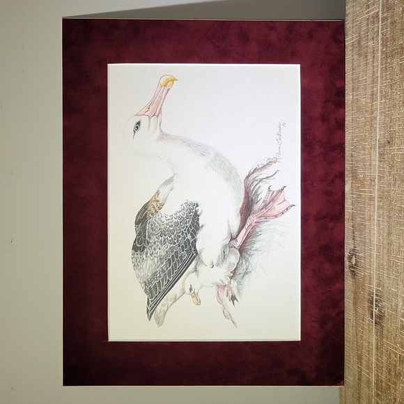 Vintage | Art | Vintage 992 Ann Bateman Signed Original Pencil Art Of A ...